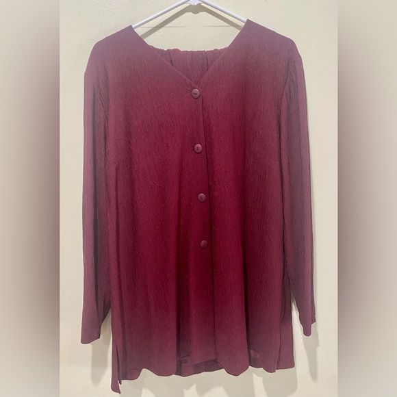 Liz Baker | Dresses | Liz Baker Essentials Set Skirt And Top Ruby Red ...